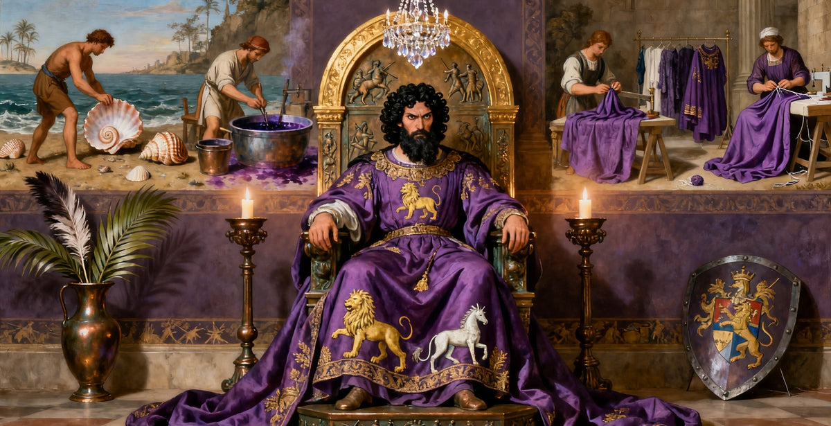 Scarlet Darkness How Purple Became the Color of Royalty